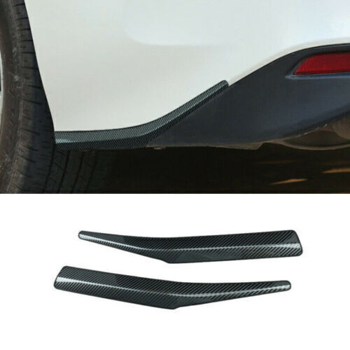 For Toyota Camry Carbon Rear Splitter Bumper Diffuser Lip Guard Trim ...