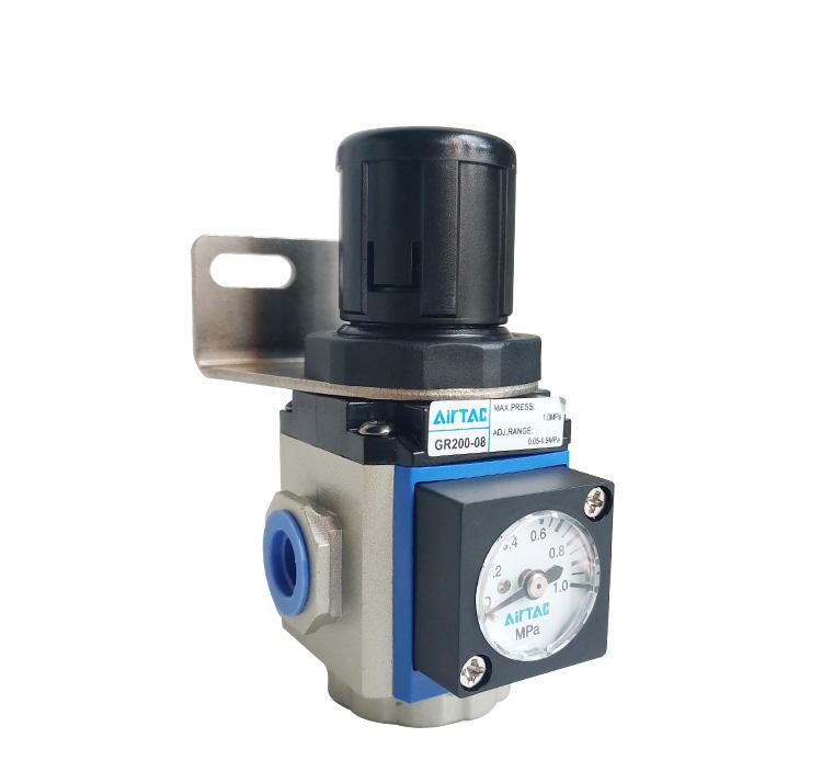 1PCS GR200-08 G1/4" Control Compressor Pressure Relief Regulator Valve ...