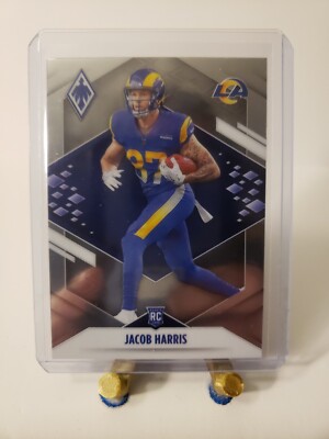 Jacob Harris 2021 Panini Phoenix Football # 138 RC Los Angeles Rams ...