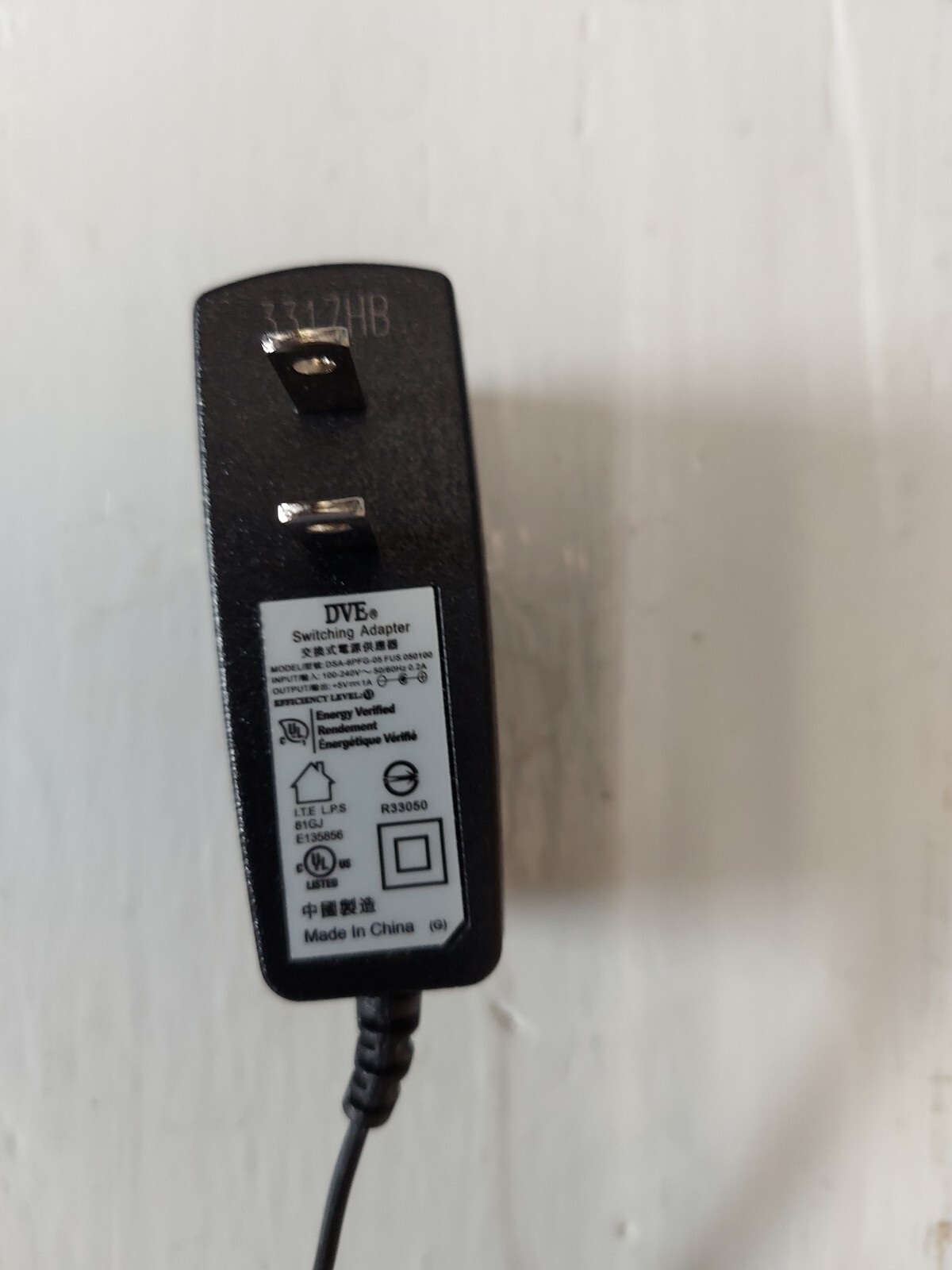 DVE Switching Adapter Model DSA-6PFG-05 FUS 050100 5v | eBay