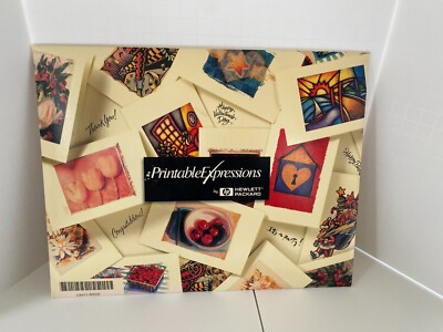 Printable Expressions by Hewlett Packard blank greeting cards and envelopes | eBay