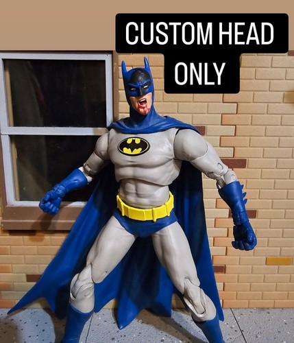Mcfarlane Knightfall Batman Custom Head | eBay
