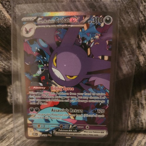Pokemon Destined Rivals Team Rockets Crobat EX SIR 243/182 | eBay