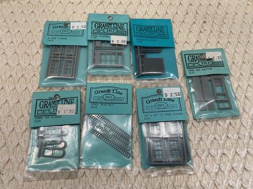Grandt Line HO Scale Doors and windows lot of 7 | eBay