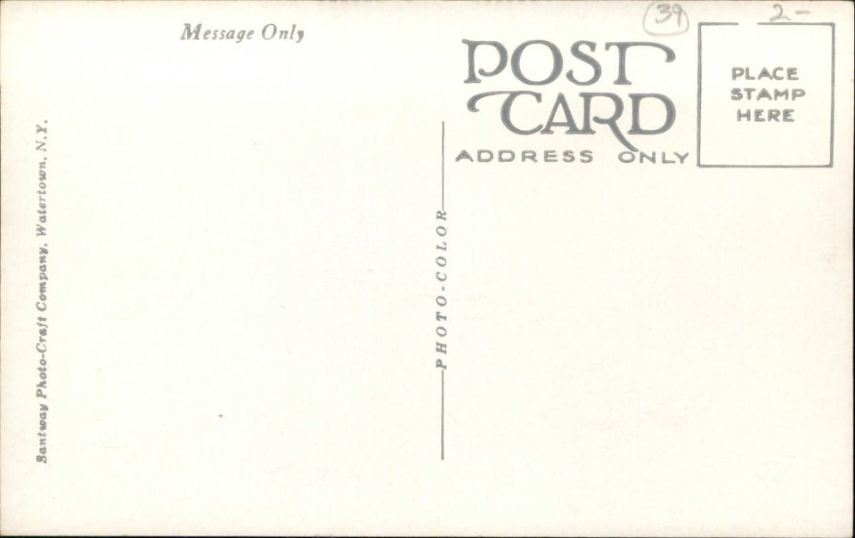 Huntington Park Oneonta New York ~ 1920s vintage postcard | eBay