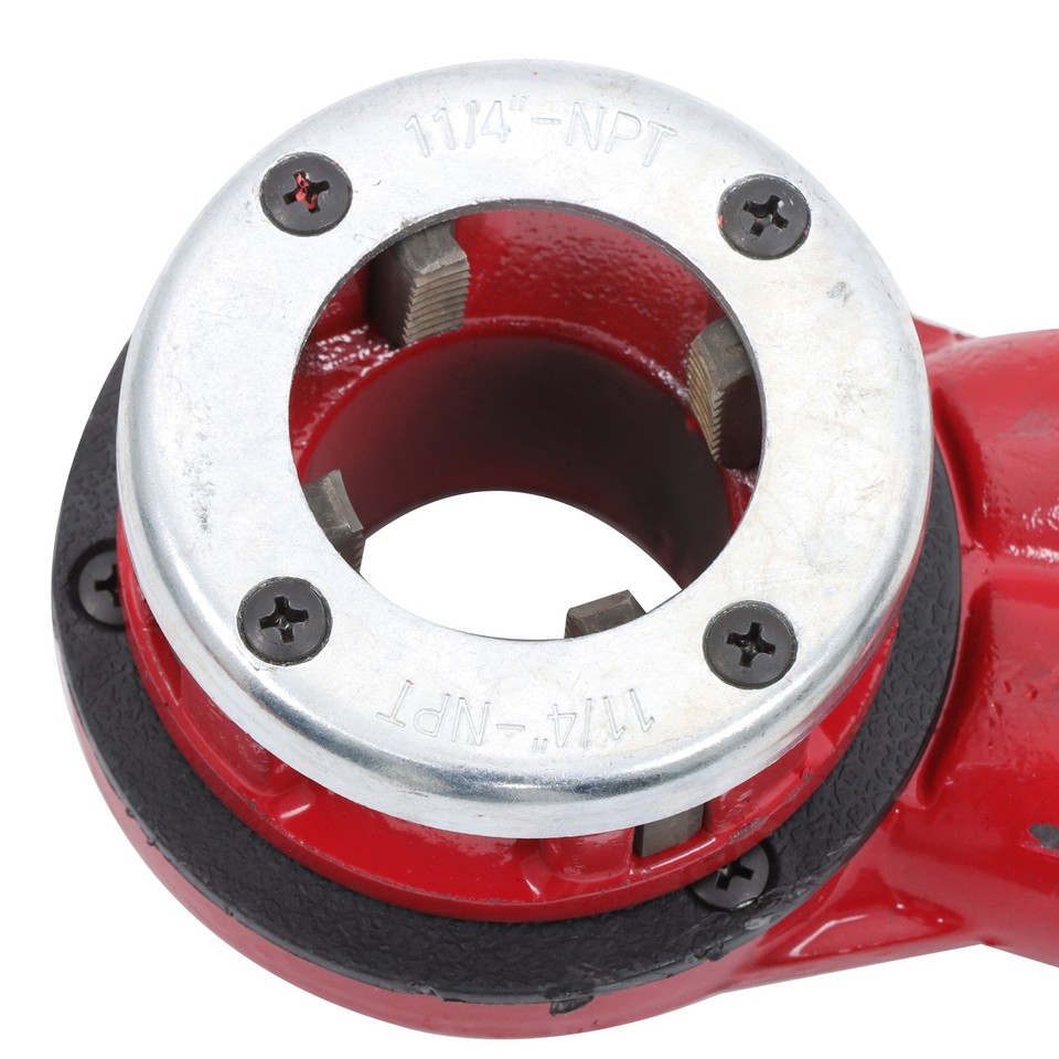 Ratchet Pipe Threader Kit Ratcheting Pipe Threading Tool Set With 6 ...