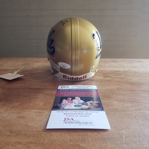 Troy Aikman Autographed Signed UCLA Bruins Mini Helmet with JSA COA ...