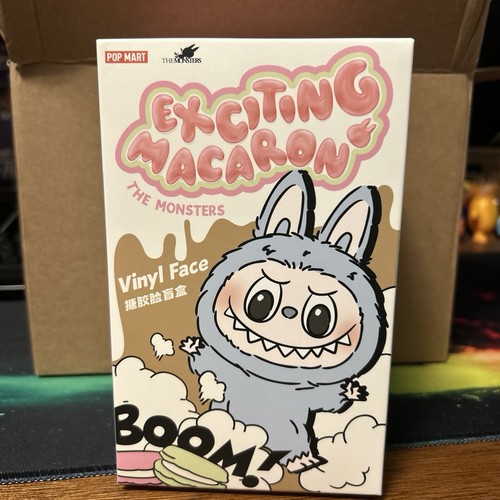 AUTHENTIC POP MART LABUBU Sealed Monster Exciting Macaron Plush Toffee ...