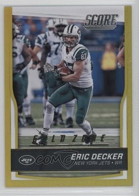 2016 Score Jumbo Gold Zone /99 Eric Decker #224 | eBay