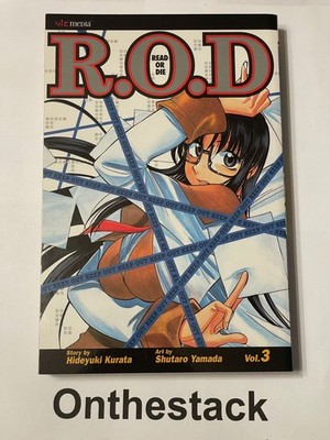 MANGA: R.O.D. Read Or Die Vol. 3 by Hideyuki Kurata & Shutaro Yamada ...