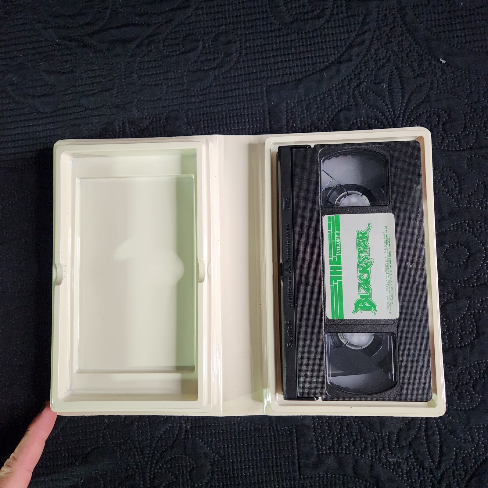 💥Blackstar VHS Big Box Tape Filmation F.H.E. Home Video 1981 With ...