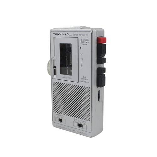 Realistic Micro-15 Vintage Voice Actuated Micro Cassette Recorder Tape ...