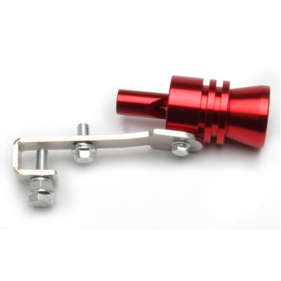 Universal Red Turbo Sound Exhaust Muffler Pipe Whistle Car Roar Maker L ...