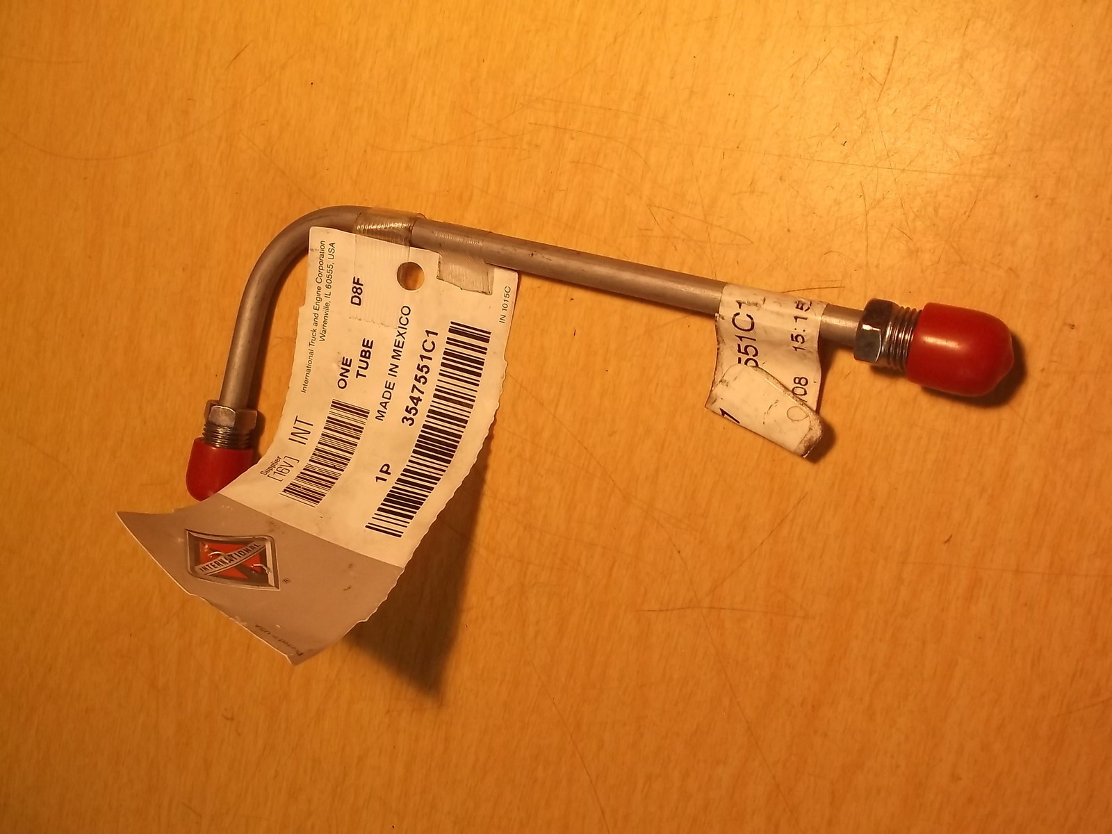 NEW Navistar International Left Rear Hyd Tube 3547551C1 *FREE SHIPPING ...