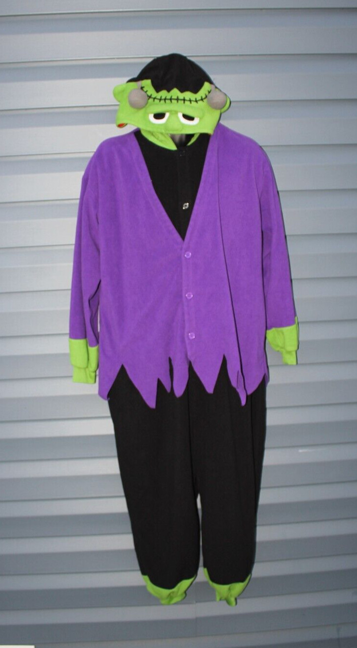 Sazac Frankenstein Halloween Cosplay Costume Fleece O… - Gem