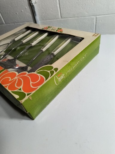 Ecko Caprice Kitchen Utensil Set Vintage NOS Green Handle Mid Century W ...