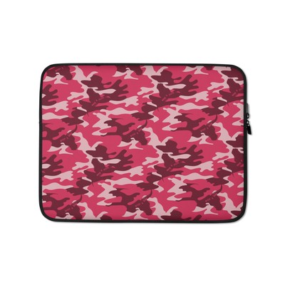Red Camouflage Laptop Sleeve | Padded Camo Laptop Case | Red Camo Tech ...