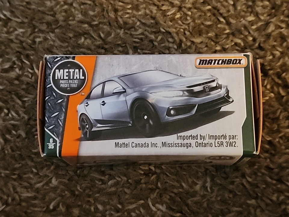 2017 Matchbox - 17 Honda Civic Hatchback - MBX Car Inside Box | eBay