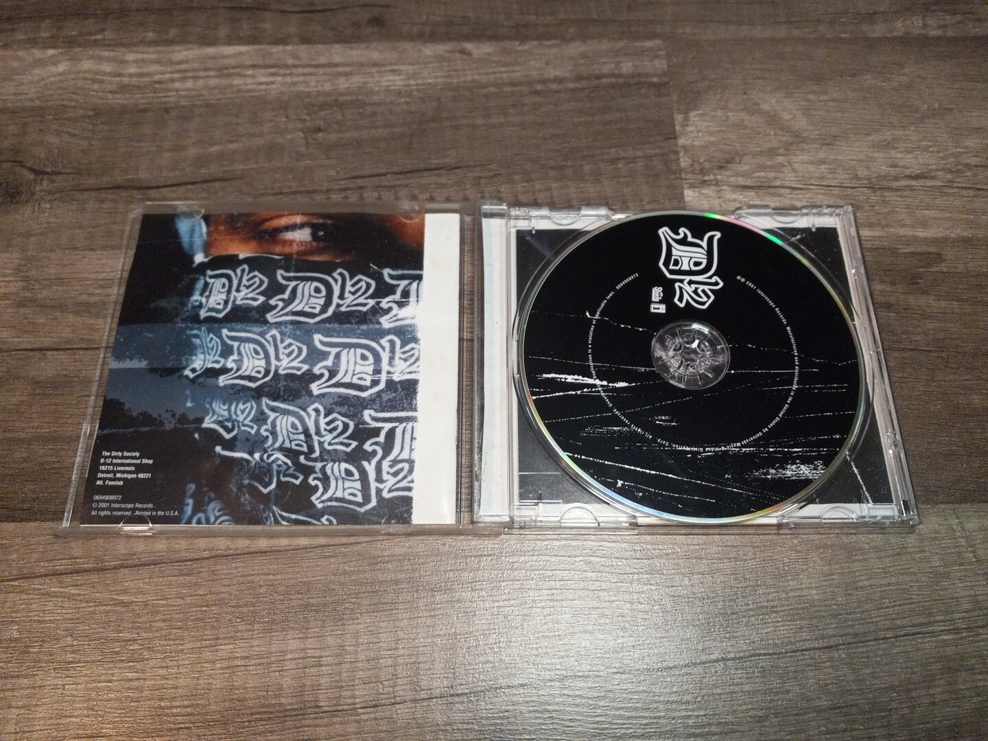 D12 CD Devils Night Album 2001, Shady Records/Interscope ft Eminem ...