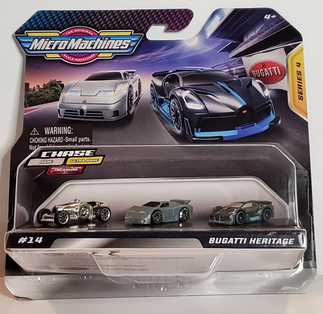 Micro Machines #14 Bugatti Heritage 2021 Series 4 Chase for sale online ...