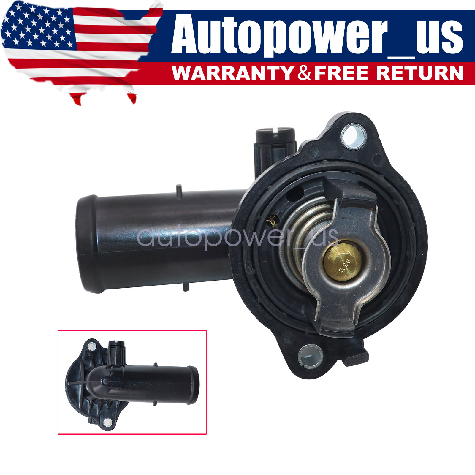 NEW Thermostat HOUSING Fits For Maserati GHIBLI 2014-2021 330424 | eBay