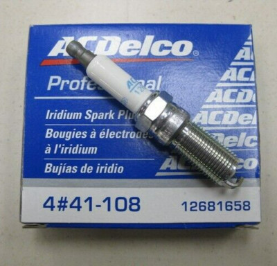 NEW GENUINE GM ACDelco Iridium Spark Plugs 41-108 Set Of 4 | eBay
