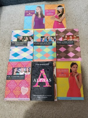 Lisi Harrison Lot of 8 Books - The Clique Series & Alphas | eBay