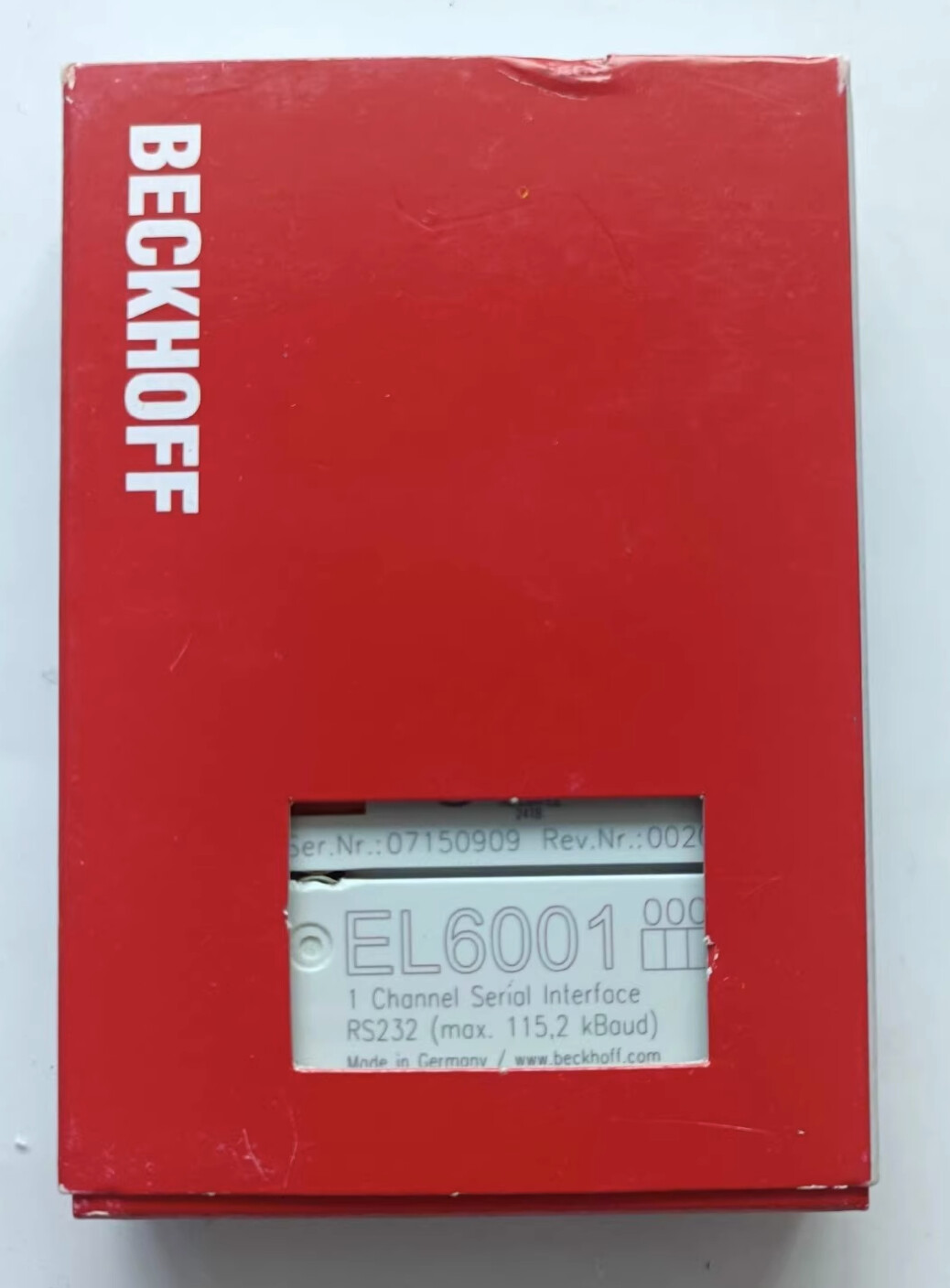 1pcs BECKHOFF Modules EL6001 | eBay