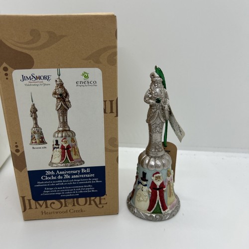 Jim Shore Bell 20th Anniversary 6010830 Christmas Ornament 2022 ...