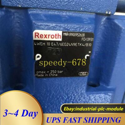 4WEH10E47/6EG24N9ETK4/B10 R900952630 Directional spool Valve UPS ...