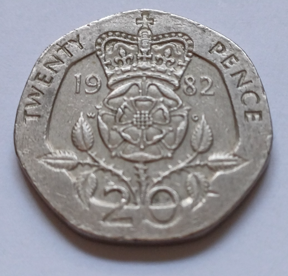1982 Twenty Pence 20p Coin - Original 1st Year Mint | eBay UK