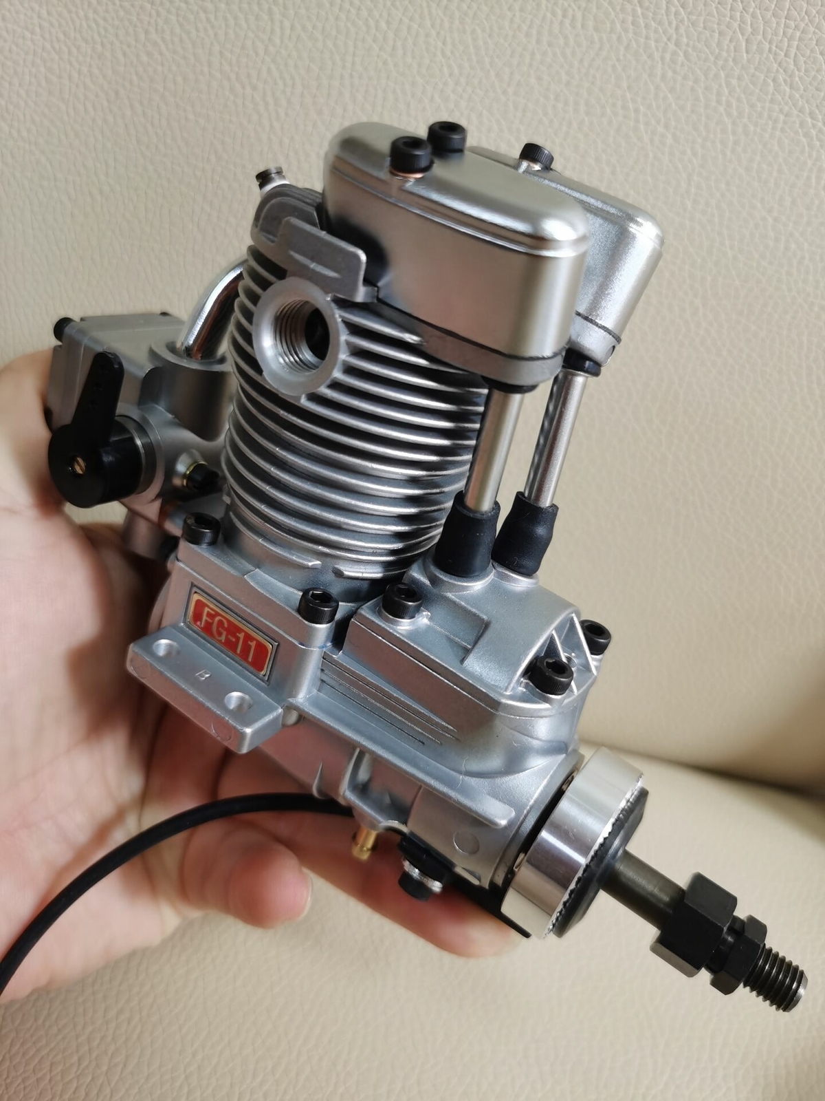 RC Model SAITO Single Engine FG-11 Four 4-Stroke Gas Engine Airplane ...