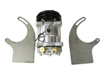 Alan Grove Air Conditioning Universal Bracket + Chrome A/C V-Belt ...