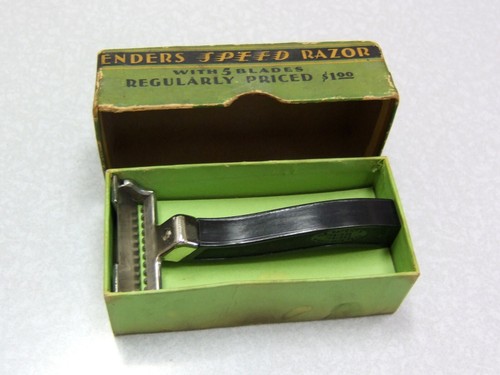 Vintage ENDERS SPECIAL SPEED RAZOR SET IN BOX - 1940's | eBay