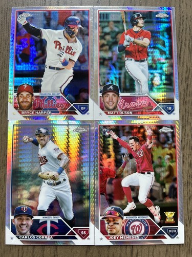 2023 Topps Chrome Baseball Cards - Prism Refractors RC - Complete your ...