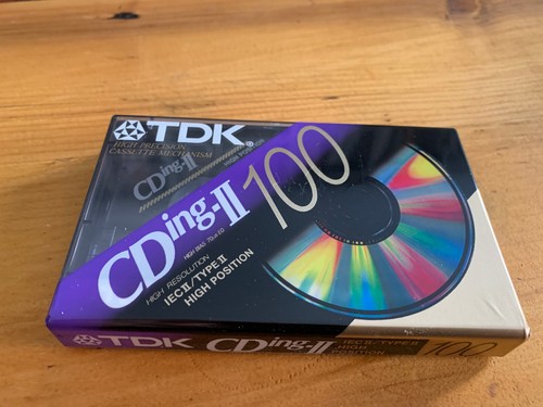 Musicassetta NEW SEALED TDK CDING2 100 EB | eBay
