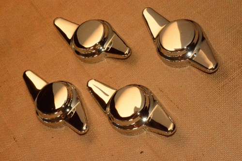 Vintage Off Road Chrome Spinner Wheel Knock Offs Caps 2 Spoke NOS VW ...