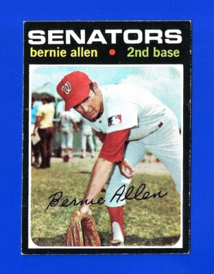 1971 Topps BASEBALL SET BREAK #427 BERNIE ALLEN WASHINGTON SENATORS ...