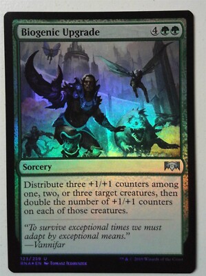 Biogenic Upgrade *FOIL Uncommon* Magic MtG x1 Ravnica Allegiance | eBay