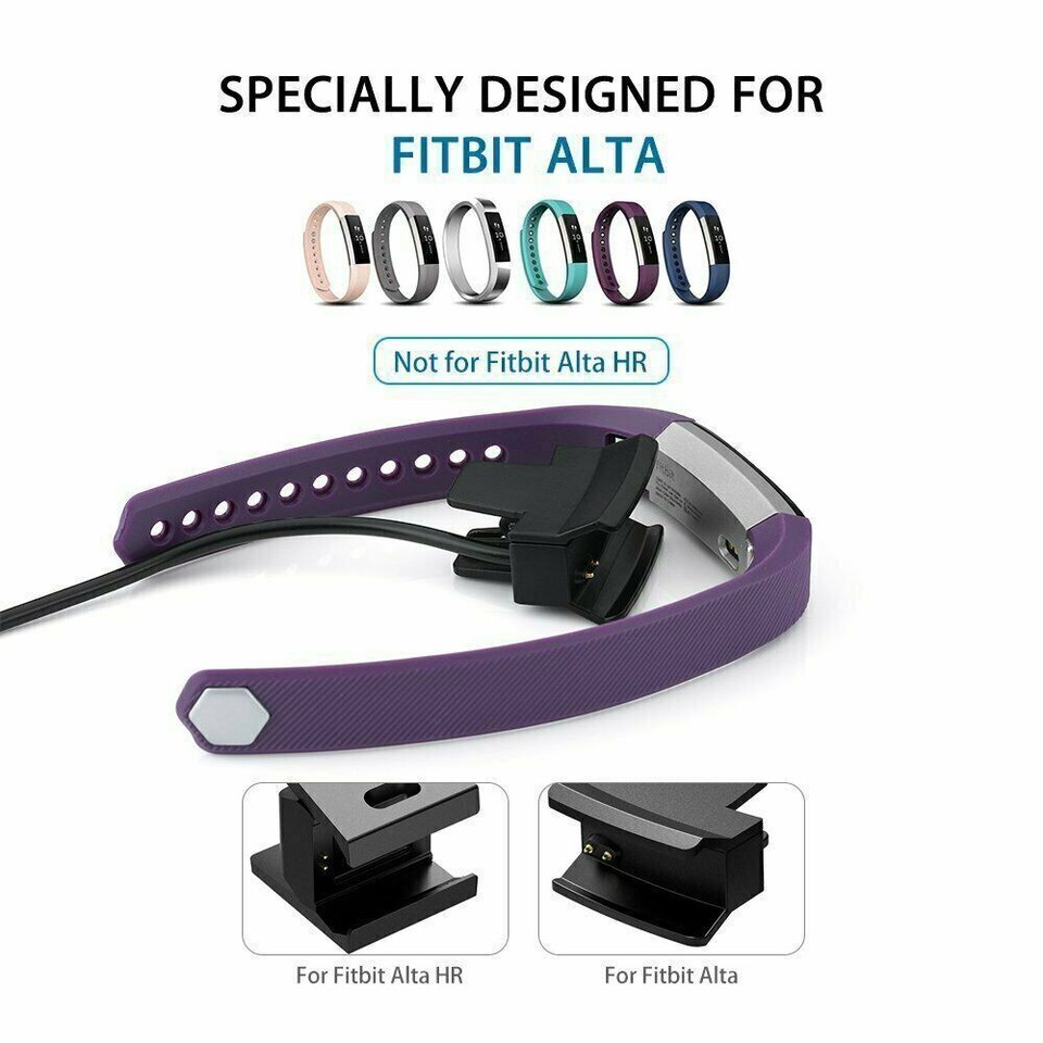 2Pcs Charger For Fitbit Charge 2 Activity Wristband Usb Charging Cable ...