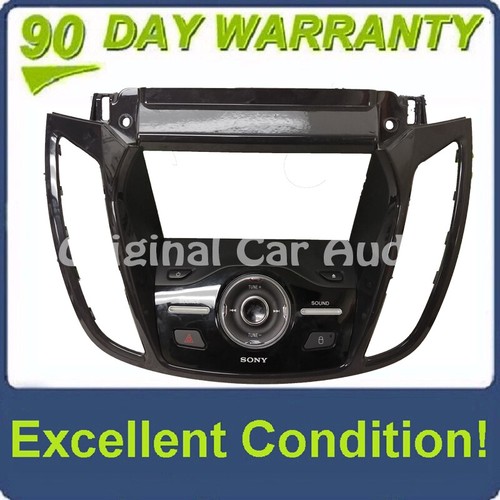2013 - 2016 Ford Escape Radio Control Panel 8" Display Sony Audio ...