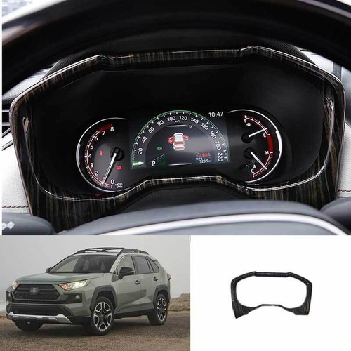 For Toyota RAV4 2019-24 Black Wood Grain Dash Speedometer Odometer ...