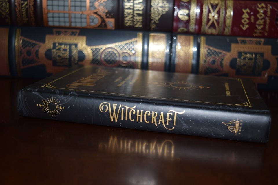 NEW Witchcraft Handbook of Magic Spells Greywolf Collectible Hardcover ...