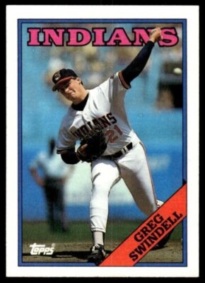 1988 Topps #22 Greg Swindell Pitcher Cleveland Indians FREE shipping | eBay