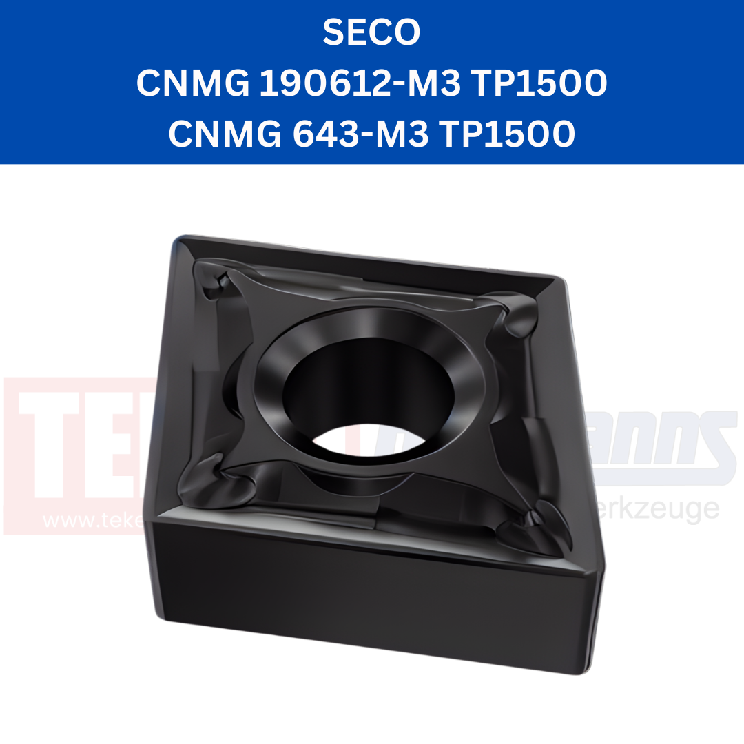 10 x SECO CNMG 643-M3 TP1500 for STEEL | eBay