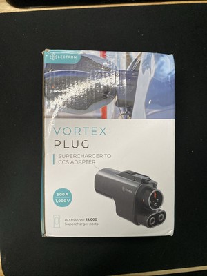 Lectron TESLA Supercharger (NACS) to CCS Adapter 500A 1000V Vortex Plug ...