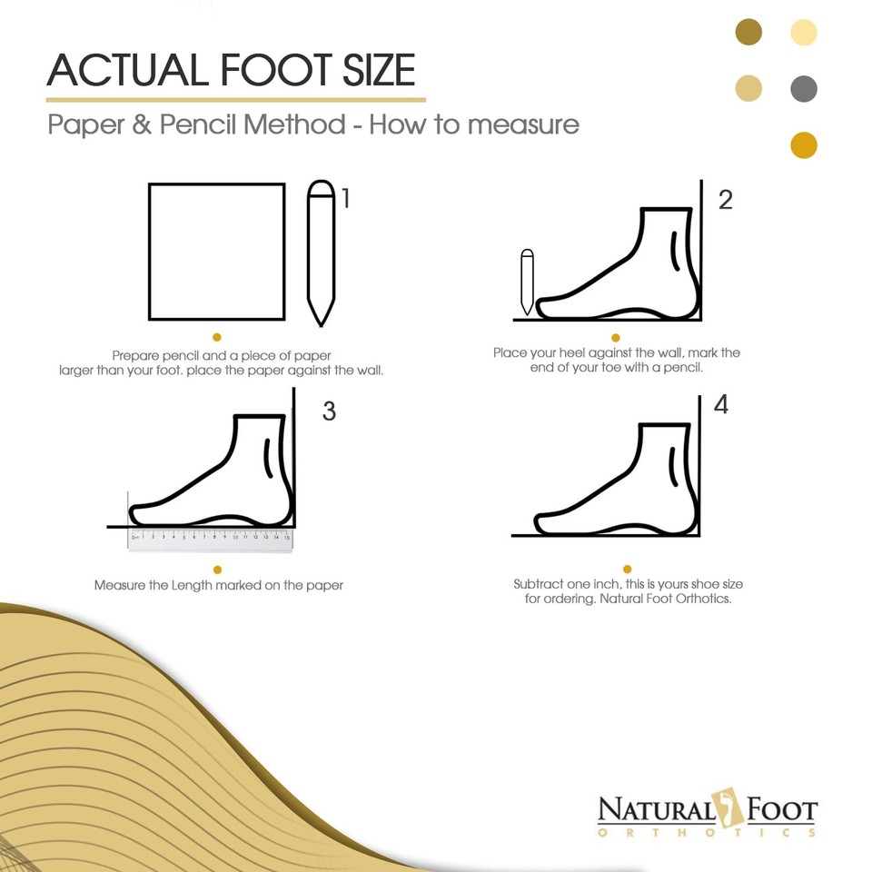 Natural Foot Orthotics 3/4 Stabilizer Insoles | Podiatrist-Designed ...