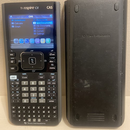 Texas Instruments TI-Nspire CX CAS Graphing Calculator with Cover ...