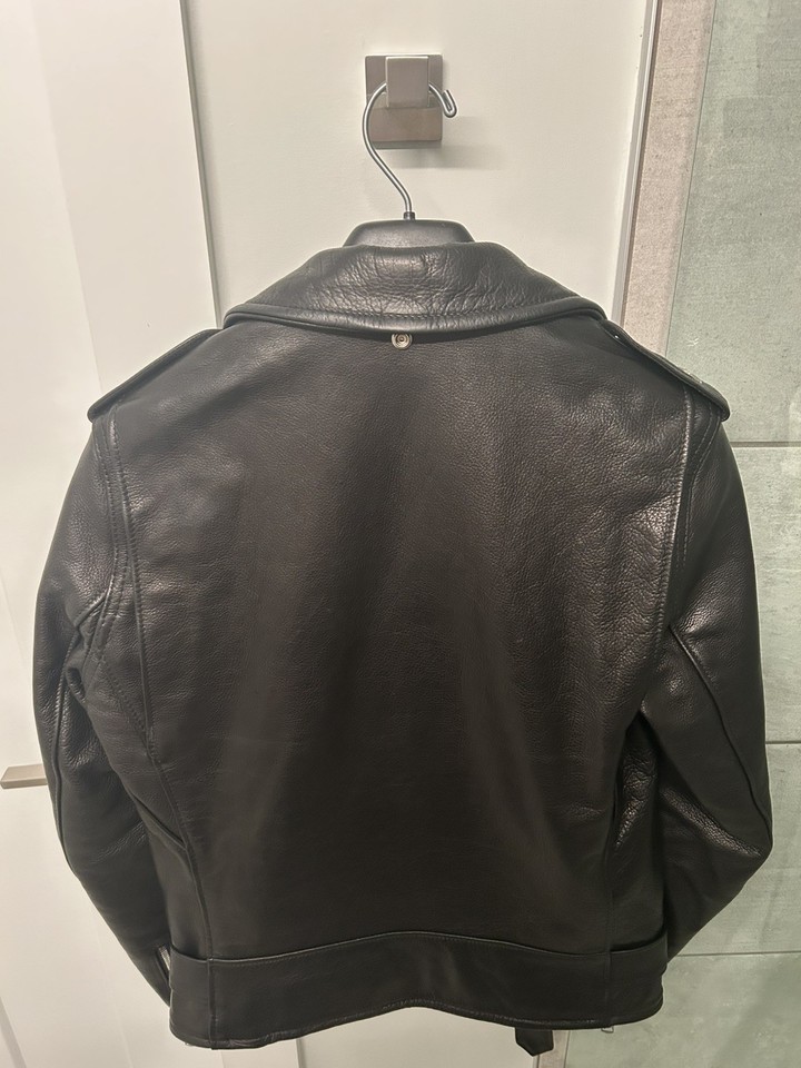 SCHOTT NYC Schott 519 Waxy Cowhide 50's Perfecto Motorcycle Leather ...