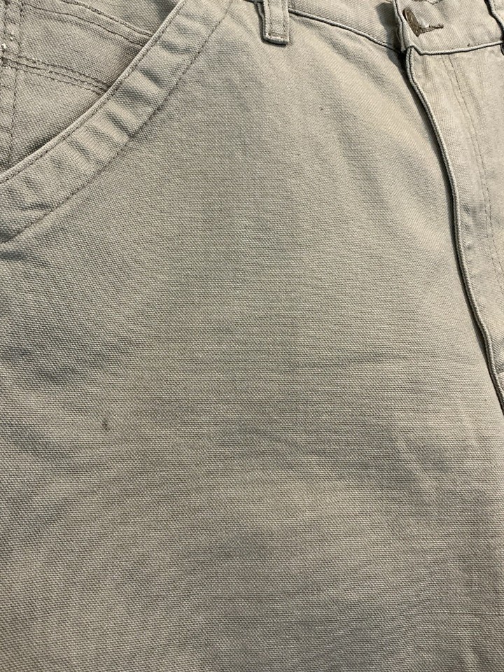 Wolverine Hammer Loop Men's Sz 36x34 Canvas Carpenter Khaki Work Pants ...